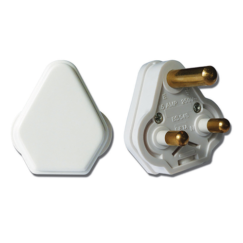 Plug 15A Round Pin 220V MG